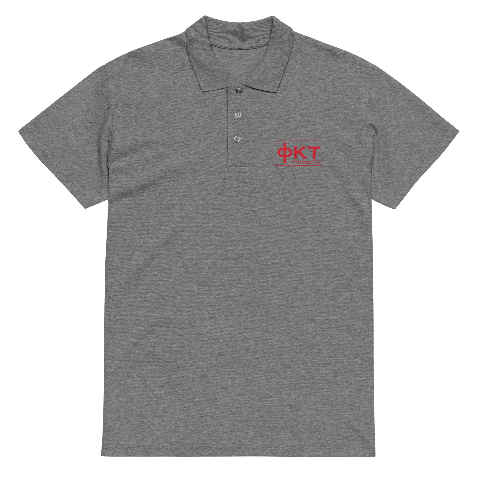 Phi Tau Logomark Polo – The Phi Tau Store